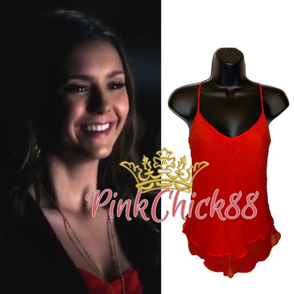 Anthropologie | Tops | Rare Elena Gilbert Vampire Diaries E By Eloise ...
